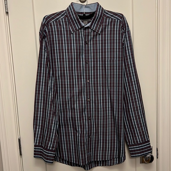 Johnston & Murphy | Shirts | Johnston Murphy Mens Button Down Shirt Xl ...